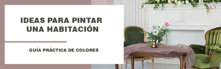 •ᐉ Ideas de Colores para Pintar una habitación 【 GUIA